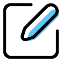 Edit Document Icon | Free SVG & PNG Download | IconEasy
