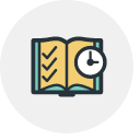 Book with Hand Icon | Free SVG & PNG Download | IconEasy