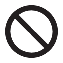 Slash Outline Icon | Free SVG & PNG Download | IconEasy