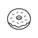 Donut (Wavy) Icon | Free SVG & PNG Download | IconEasy