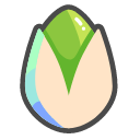Cartoon Pistachio Icon | Free SVG & PNG Download | IconEasy