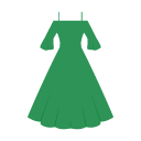 Purple Dress Icon | Free SVG & PNG Download | IconEasy