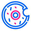 Donut Shop Icon | Free SVG & PNG Download | IconEasy