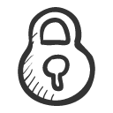 Keyhole with Crosshair Icon | Free SVG & PNG Download | IconEasy