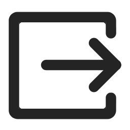 Exit Icon | Free SVG & PNG Download | IconEasy