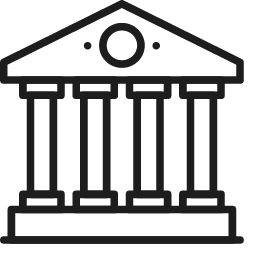 Bank Building Icon | Free SVG & PNG Download | IconEasy