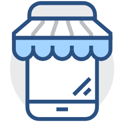Mobile Shop Icon | Free SVG & PNG Download | IconEasy