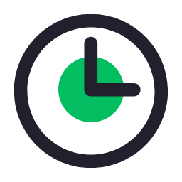 Clock Time Icon | Free SVG & PNG Download | IconEasy