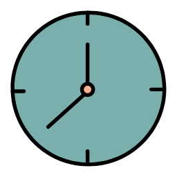 Clock Icon | Free SVG & PNG Download | IconEasy