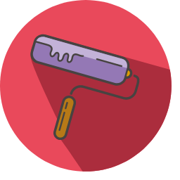 Roller Brush Icon | Free SVG & PNG Download | IconEasy