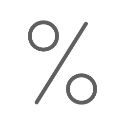 Percentage Icon | Free SVG & PNG Download | IconEasy