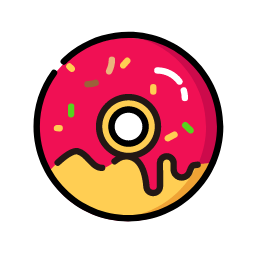 Donut Icon | Free SVG & PNG Download | IconEasy