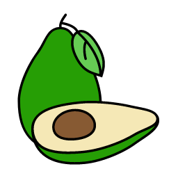 Avocado Icon | Free SVG & PNG Download | IconEasy