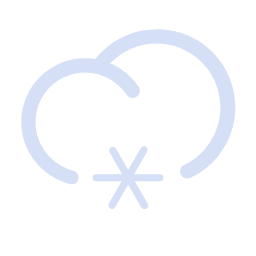 Light Snow Weather Icon | Free SVG & PNG Download | IconEasy