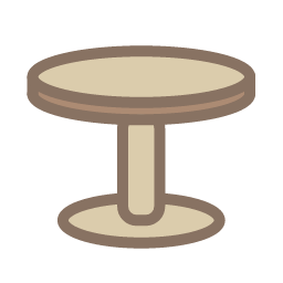 Round Table Icon | Free SVG & PNG Download | IconEasy