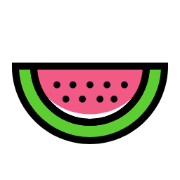 Watermelon Icon | Free SVG & PNG Download | IconEasy