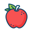 Cute Apple Icon | Free SVG & PNG Download | IconEasy