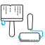 Roller Brush Icon | Free SVG & PNG Download | IconEasy