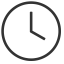Clock Icon 01 Icon | Free SVG & PNG Download | IconEasy