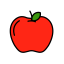 Smiling Red Apple Icon | Free SVG & PNG Download | IconEasy