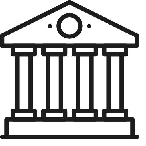 Bank Building Icon | Free SVG & PNG Download | IconEasy