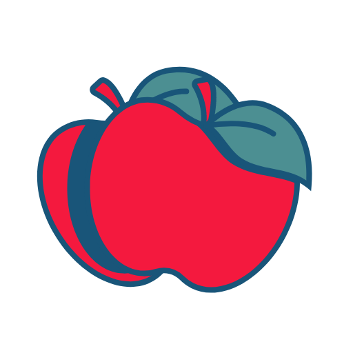 Retro Apple Icon | Free SVG & PNG Download | IconEasy