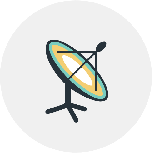 Satellite Dish Icon | Free SVG & PNG Download | IconEasy
