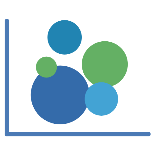 Bubble Chart Icon | Free SVG & PNG Download | IconEasy