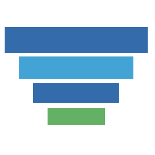 Horizontal Bar Chart Icon | Free SVG & PNG Download | IconEasy