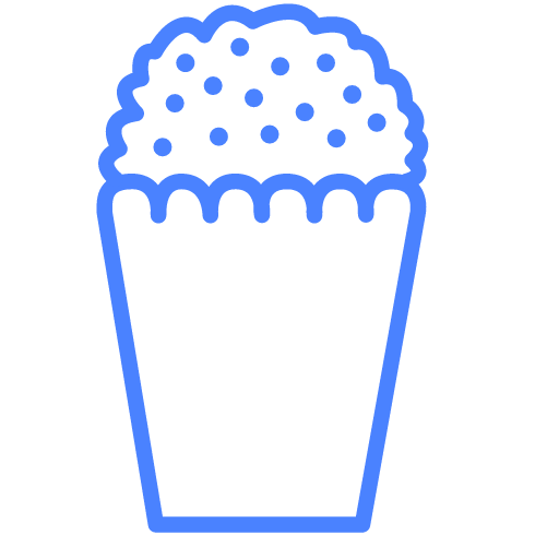 Popcorn Icon | Free SVG & PNG Download | IconEasy