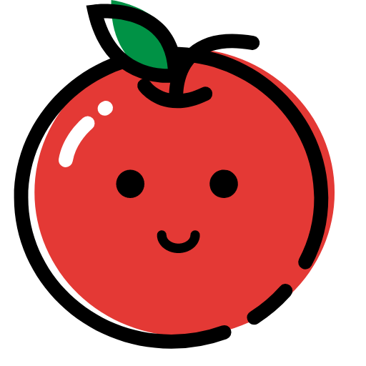 Smiling Red Apple Icon | Free SVG & PNG Download | IconEasy