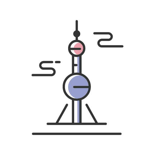 Oriental Pearl Tower Icon | Free SVG & PNG Download | IconEasy