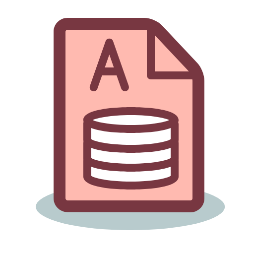 Access File Icon | Free SVG & PNG Download | IconEasy