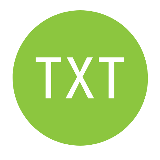 TXT File Icon | Free SVG & PNG Download | IconEasy