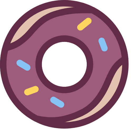Donut Icon | Free SVG & PNG Download | IconEasy