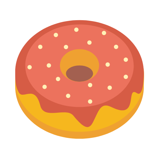 Donut Icon | Free SVG & PNG Download | IconEasy