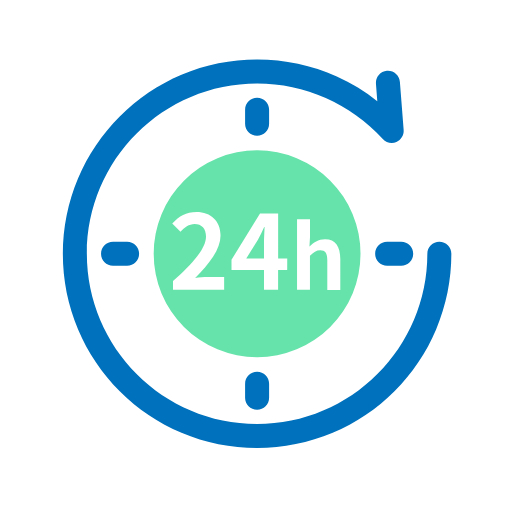 24h Business Icon | Free SVG & PNG Download | IconEasy