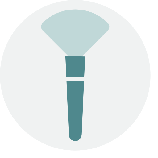 Blush Brush Icon | Free SVG & PNG Download | IconEasy