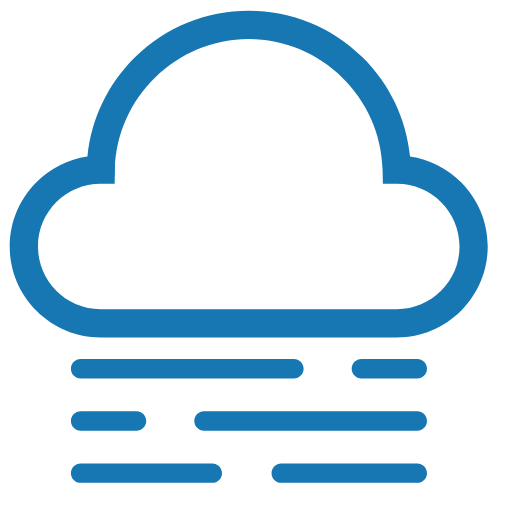 Severe Dense Fog Weather Icon | Free SVG & PNG Download | IconEasy