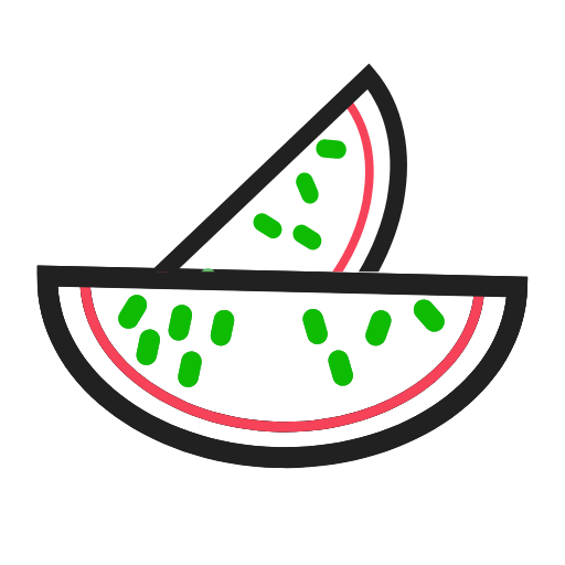 Watermelon Icon | Free SVG & PNG Download | IconEasy